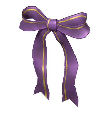Purple Hanging Bow | WayfinderDB.com